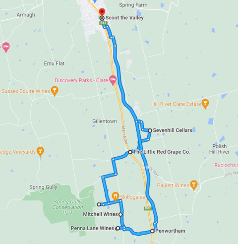 Riesling Trail Bike Ebike Hire Scoot The Valley